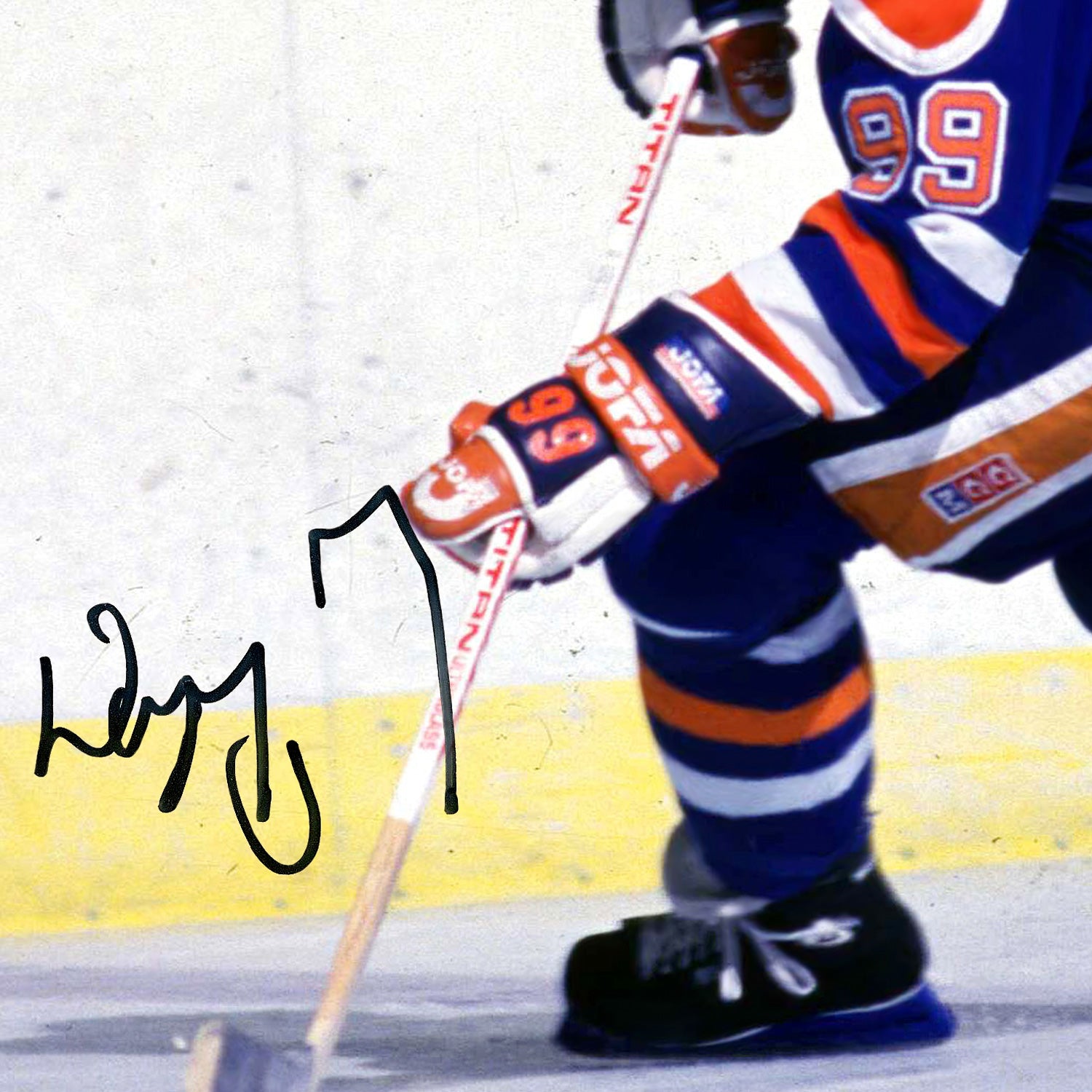Wayne Gretzky Edmonton Oilers Legend Photo Limited Signature Edition ...