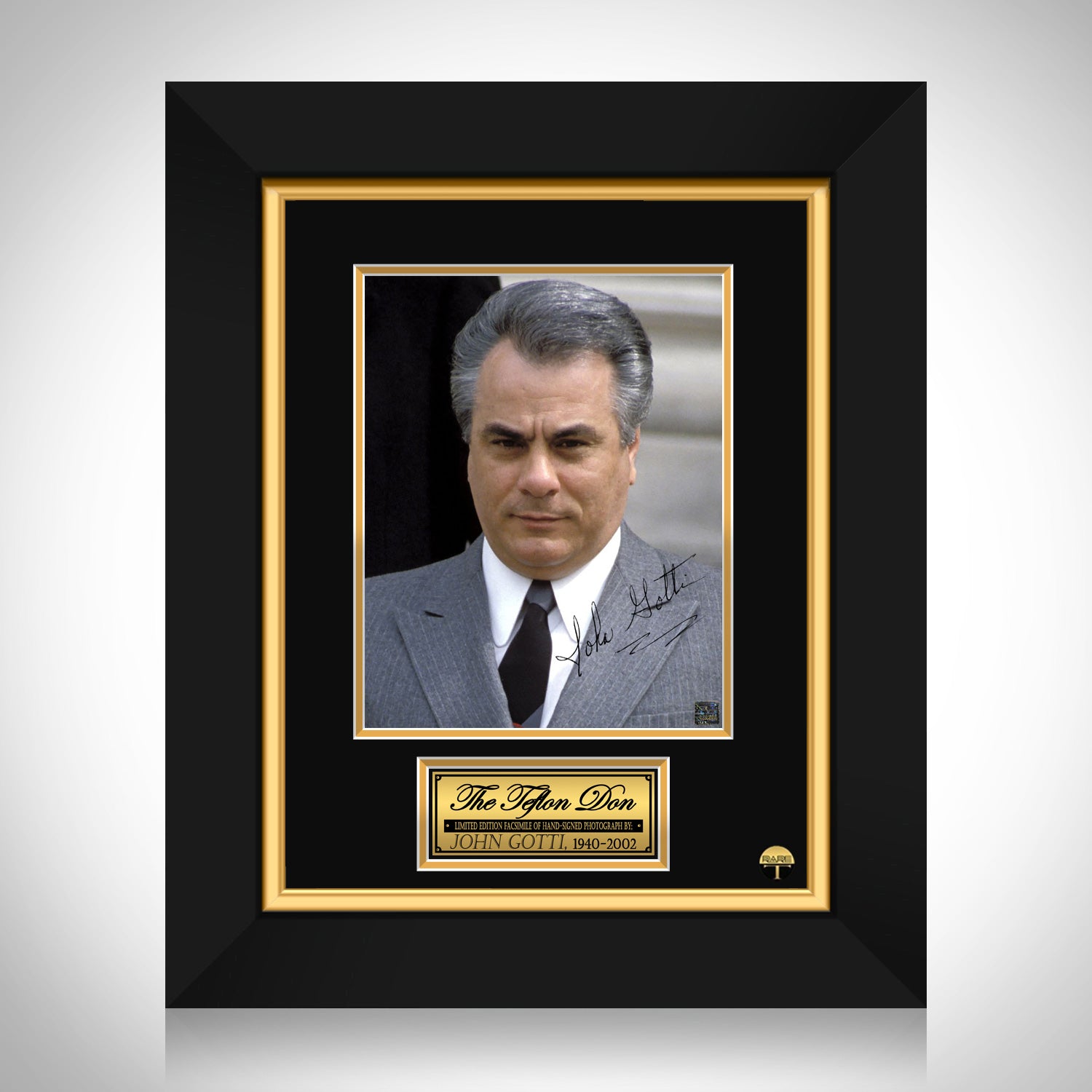 John Gotti Photo Limited Signature Edition Custom Frame | RARE-T