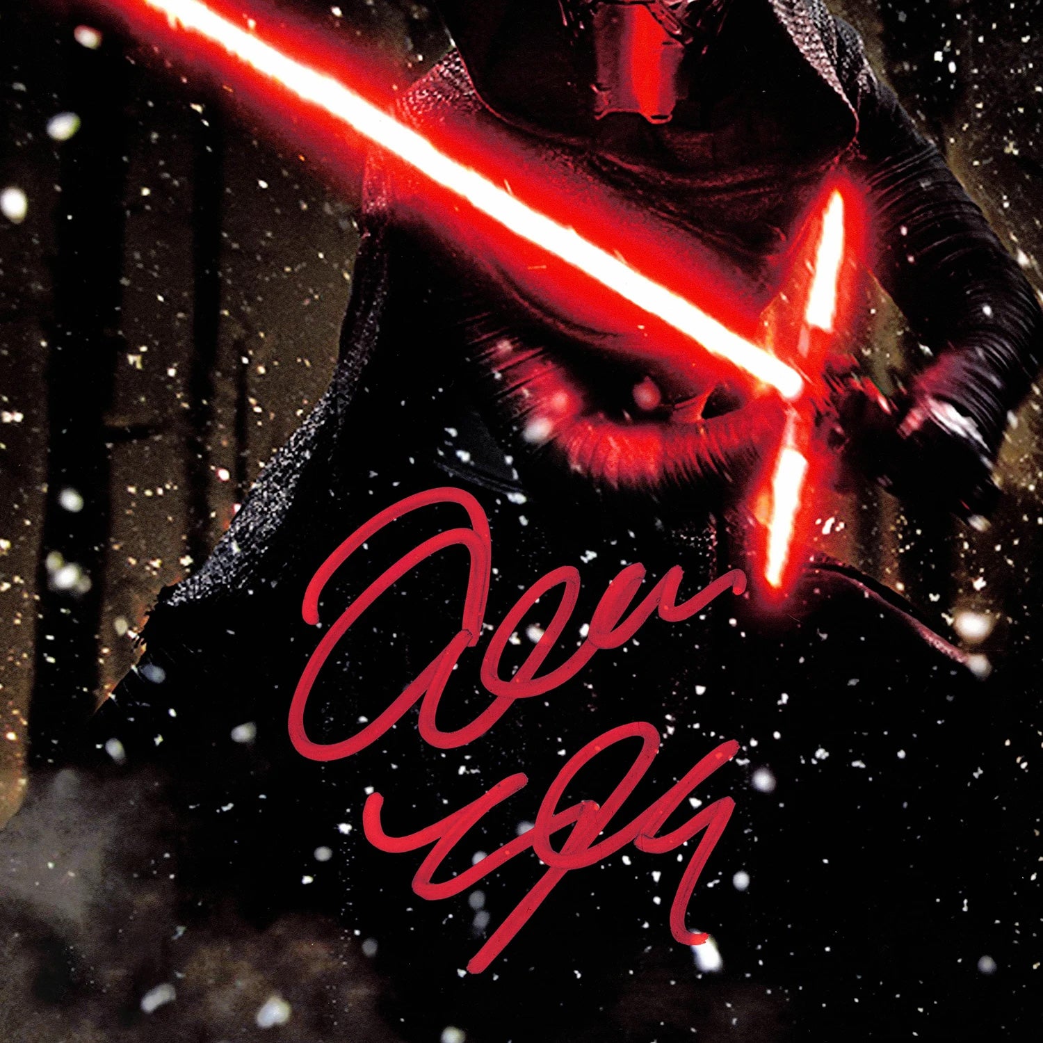 Star Wars Kylo Ren Photo Limited Signature Edition Custom Frame | RARE-T
