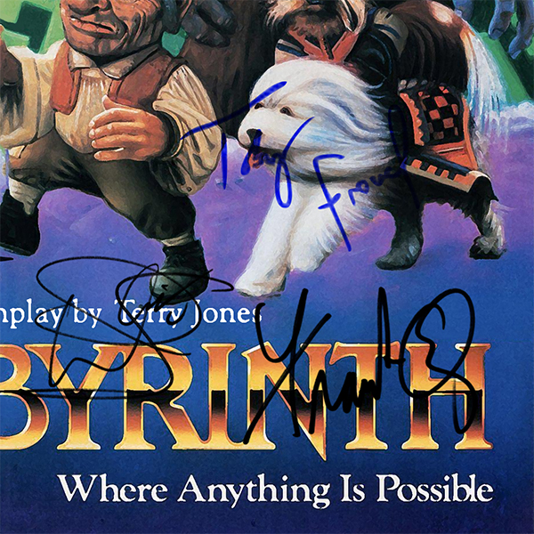 Labyrinth (Maze Cover) (1986) Script Limited Signature Edition | RARE-T