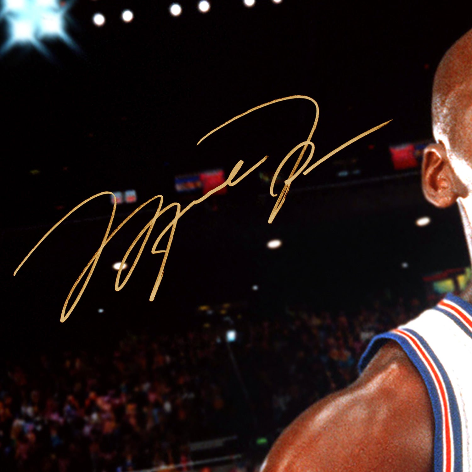 Michael Jordan Space Jam Photo Limited Signature Edition Custom Frame ...