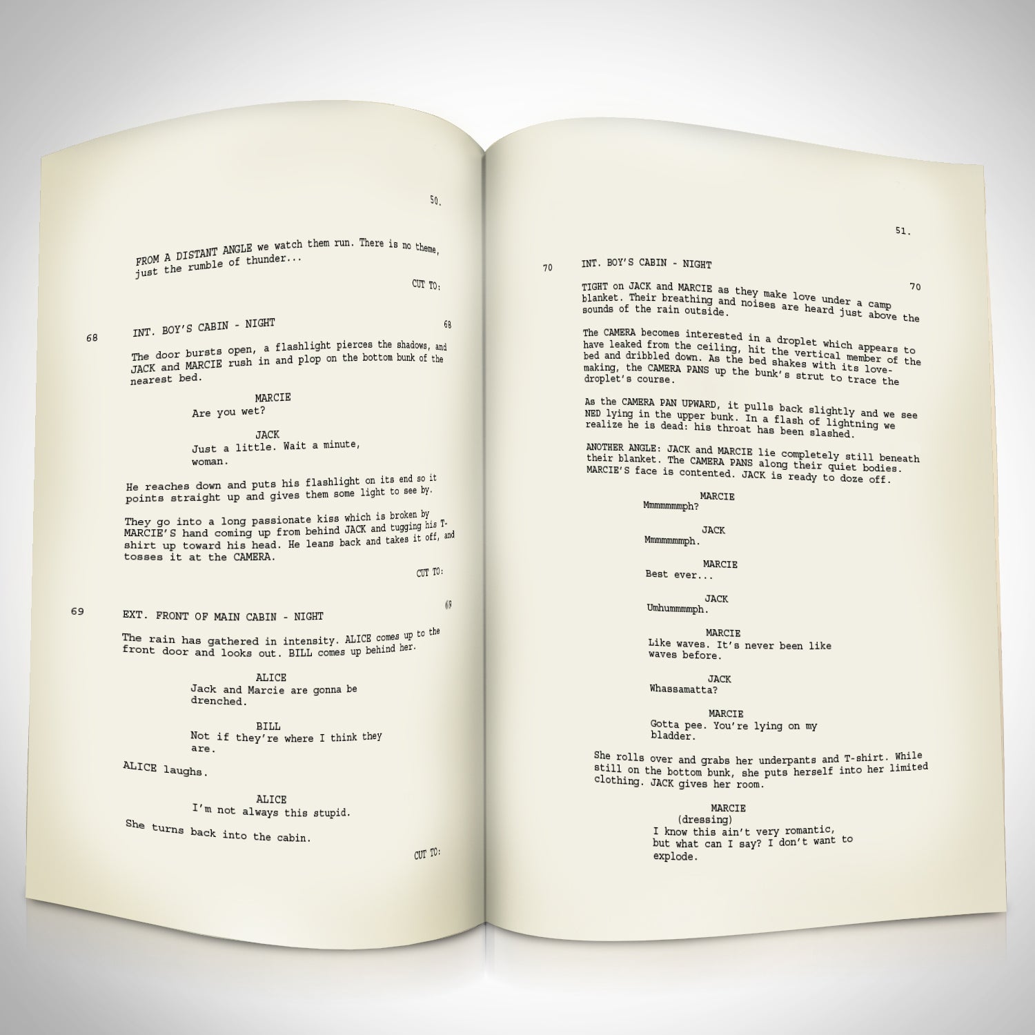 Friday The 13th (1980) Script Limited Signature Edition Custom Frame ...