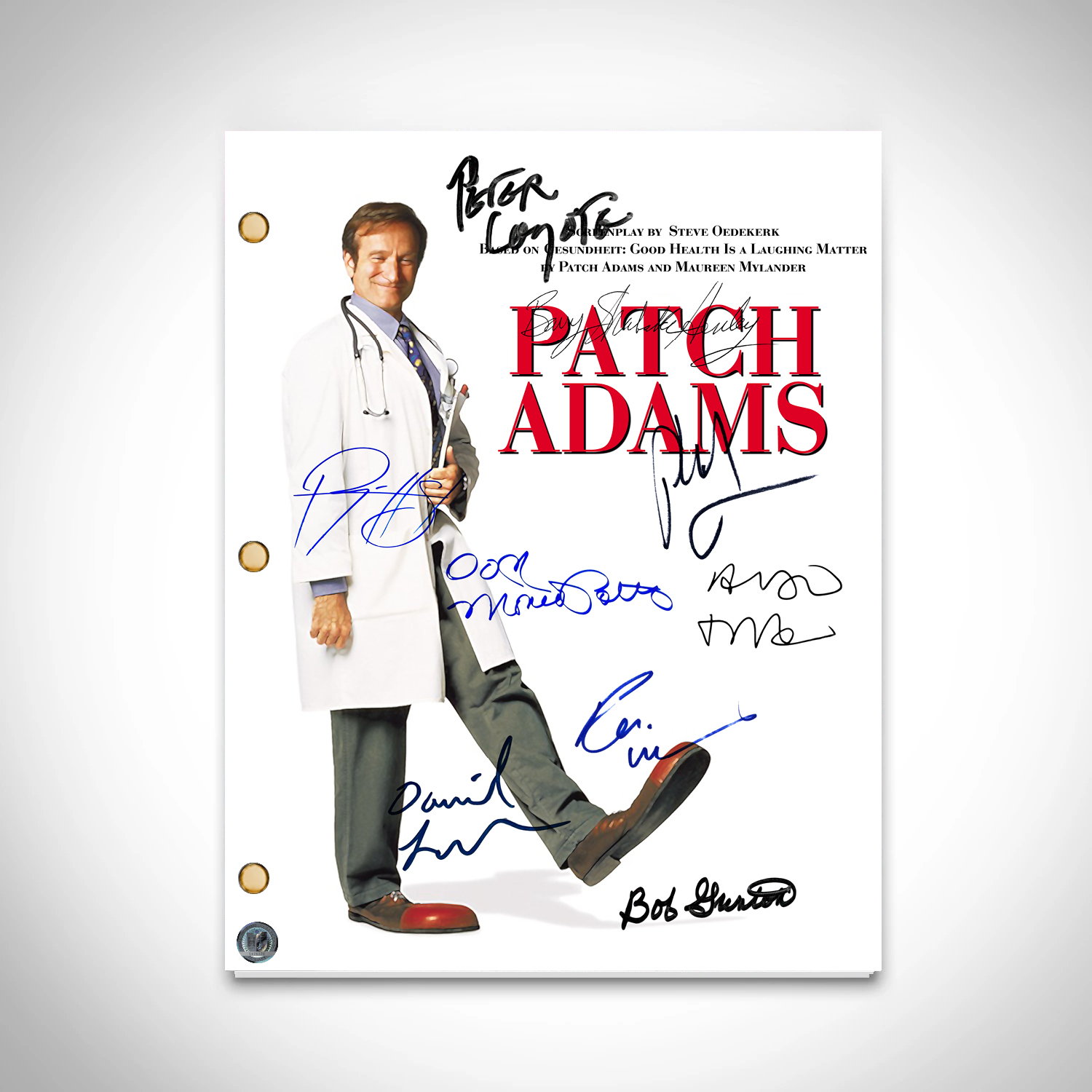 Patch Adams Transcript Limited Signature Edition Custom Frame | RARE-T