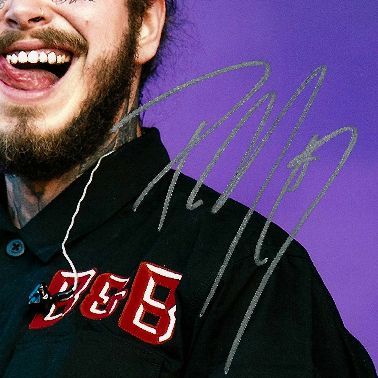 Post Malone Limited Signature Edition Photo Custom Frame | RARE-T
