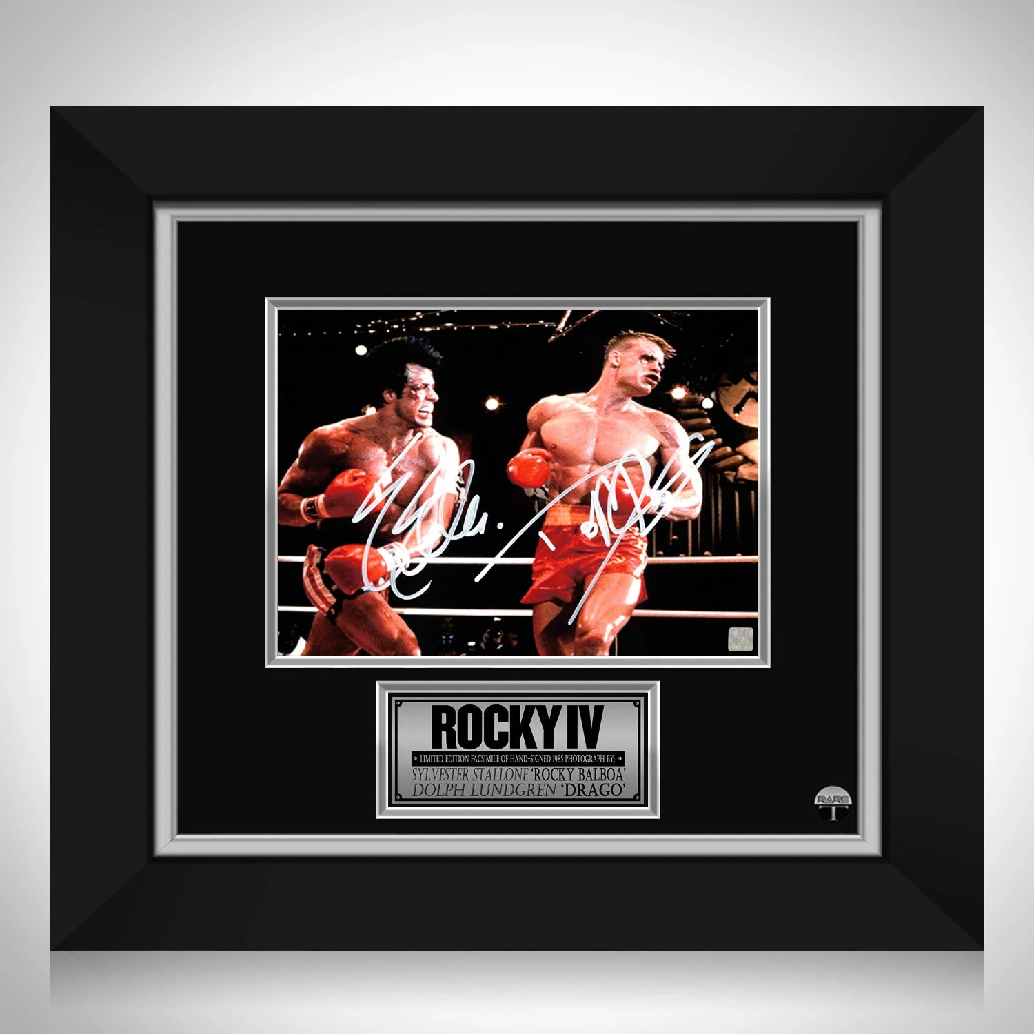 Rocky IV Rocky vs Drago Photo Limited Signature Edition Custom Frame ...