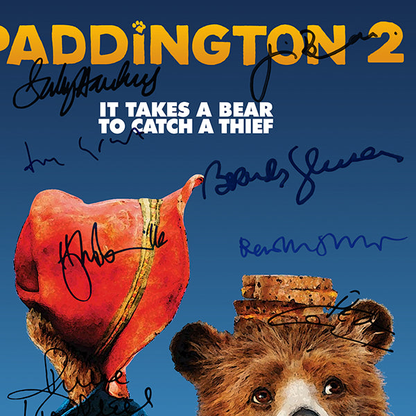 Paddington 2 Script Limited Signature Edition Custom Frame | RARE-T