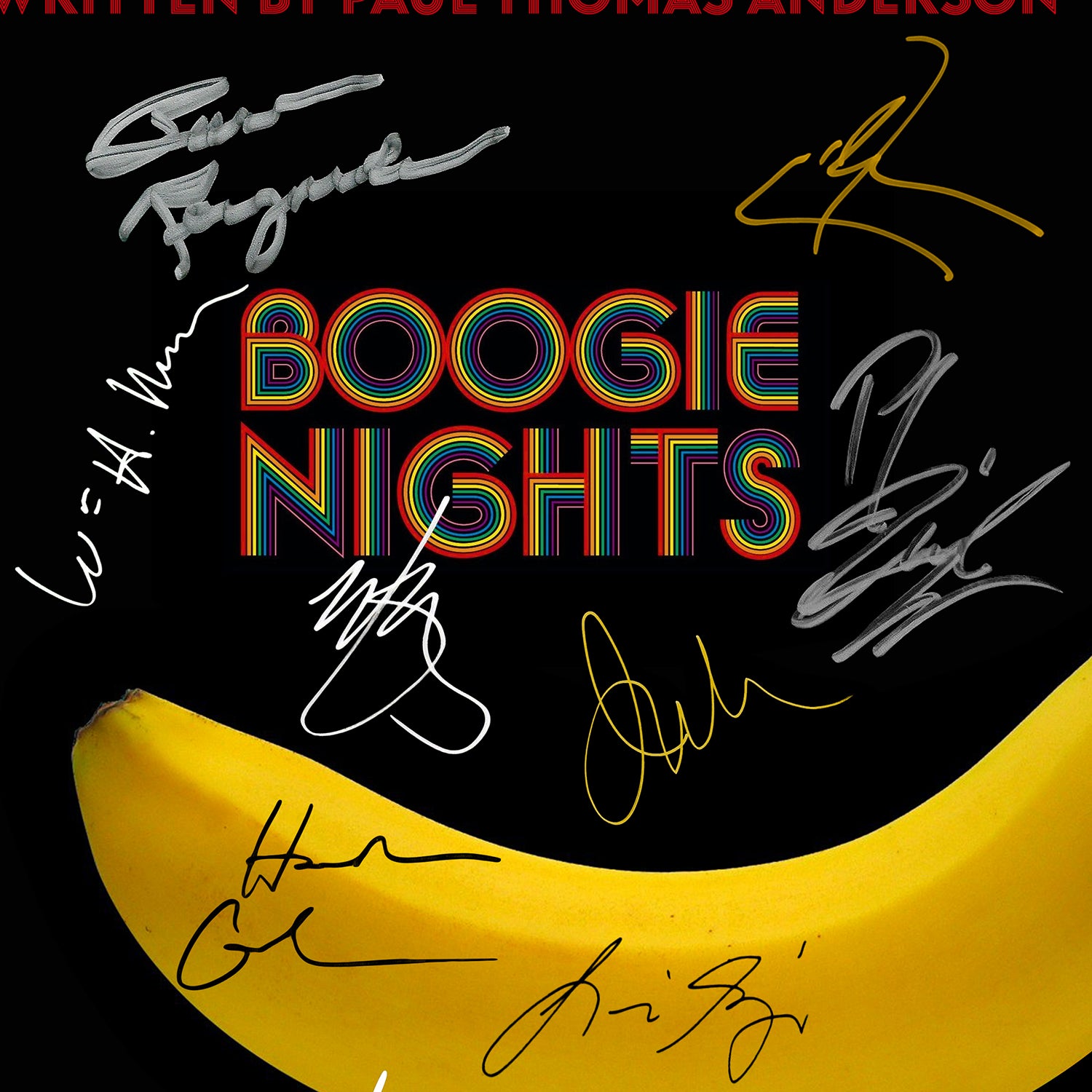 Boogie Nights Script Limited Signature Edition Custom Frame | RARE-T
