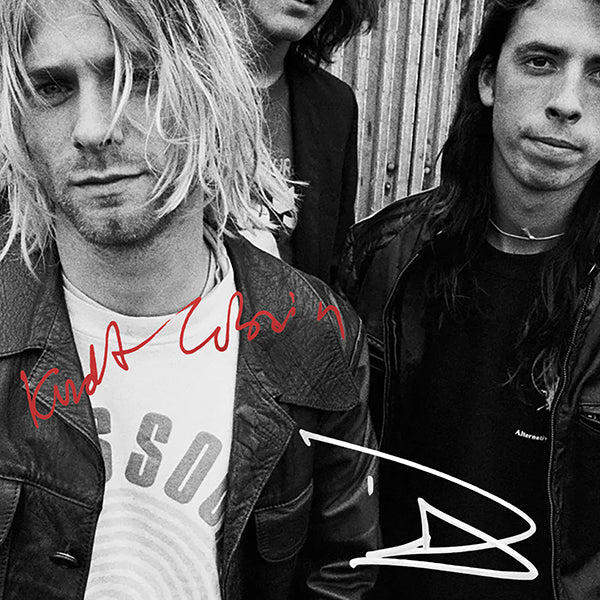 Nirvana Band Photo Limited Signature Edition Custom Frame | RARE-T