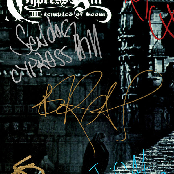 Cypress Hill III - Temples of Boom Platinum LP Limited Signature ...