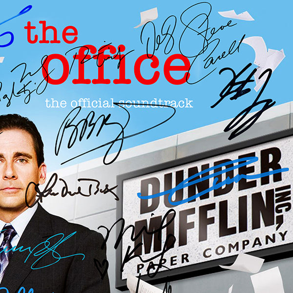 The Office - Soundtrack Gold LP Limited Signature Edition Custom Frame ...