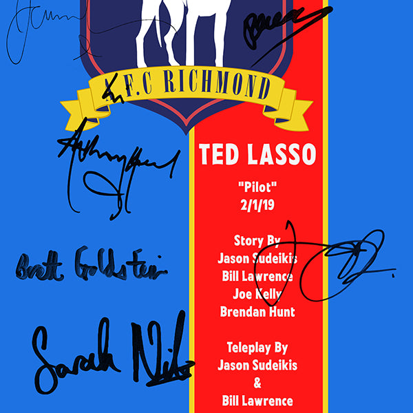 Ted Lasso Script Limited Signature Edition Custom Frame | RARE-T