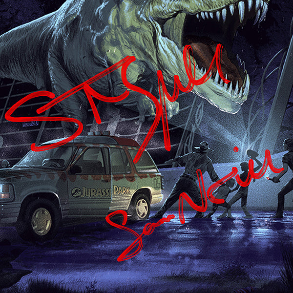 Jurassic Park Promotional Photo Signature Edition Custom Frame | RARE-T