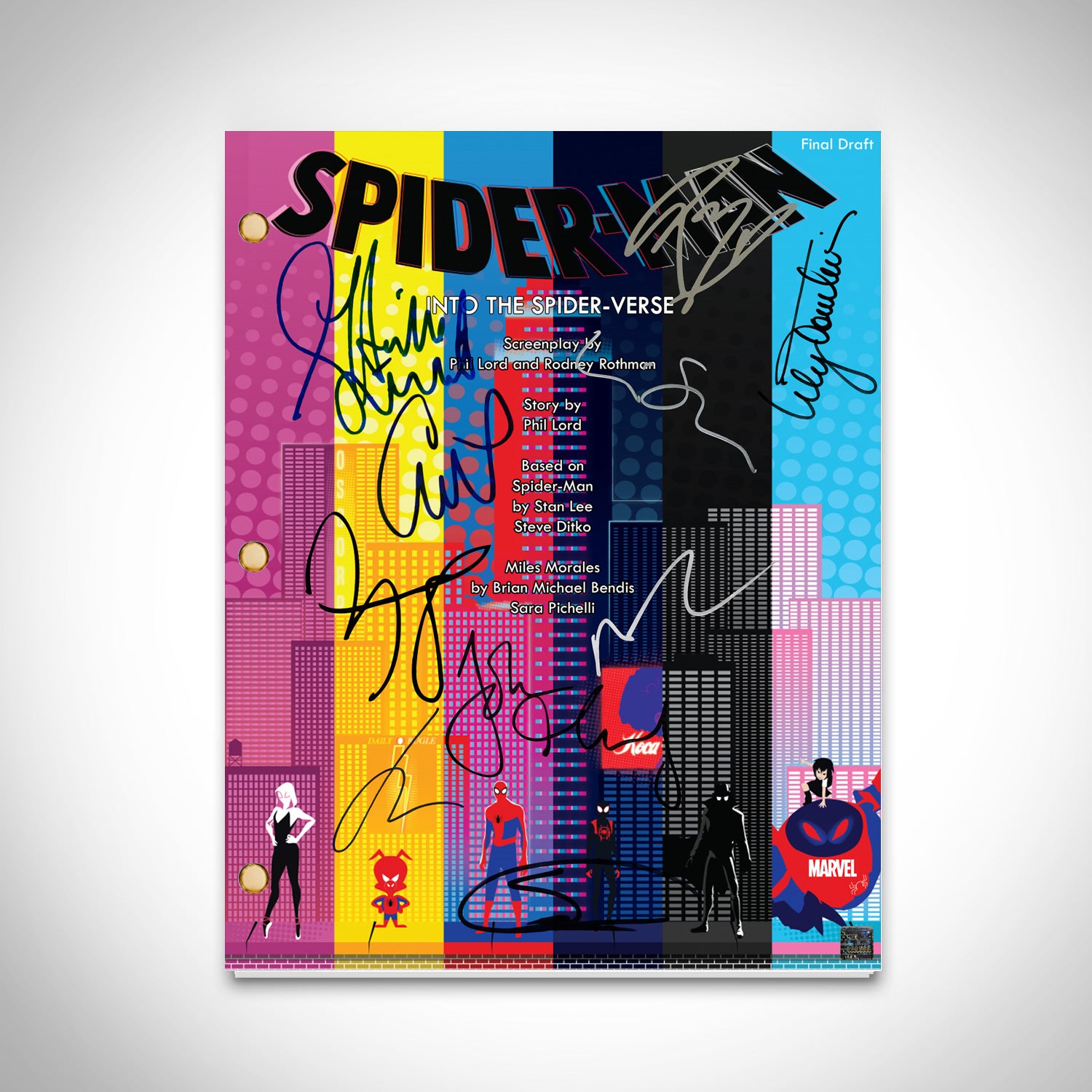 Spider-Man: Into the Spider-Verse Script Limited Signature Edition ...